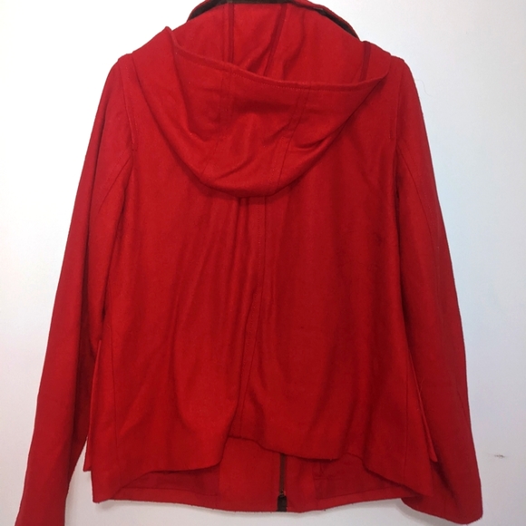 Jackets & Coats | Red Peacoat | Poshmark